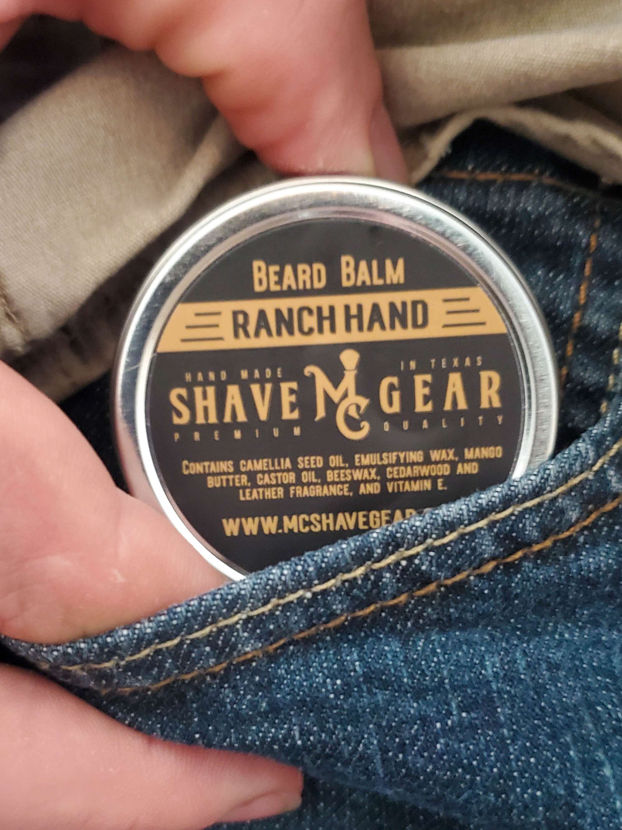 Ranch Hand Beard Balm - Cowboy scent for your beard – MC Shave Gear