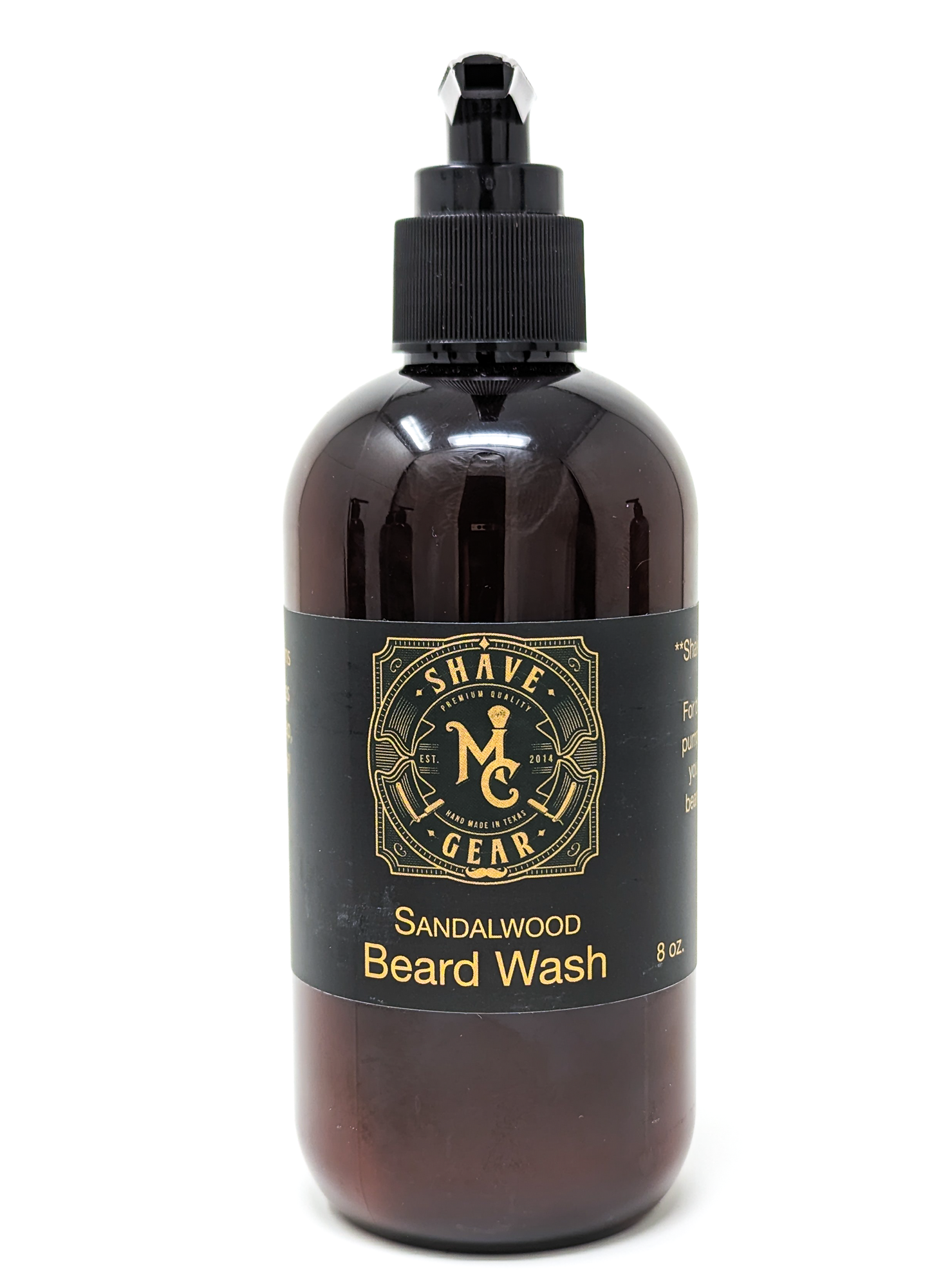Sandalwood Beard Wash - Nourish, Soften, and Elevate Your Beard Care ...